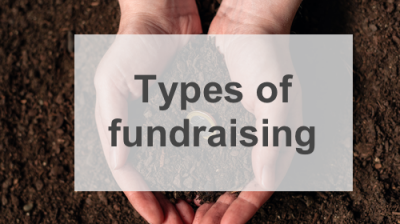Fundraising for not for profits and organisations